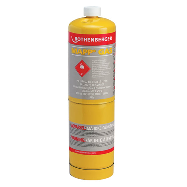 Rothenberger 35536 Mapp Pro Gas Cylinder 12 Pack - Carton Of 12 ...